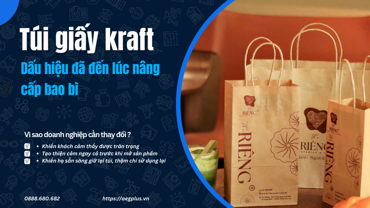 Dấu hiệu đã đến lúc nâng cấp bao bì - túi giấy kraft